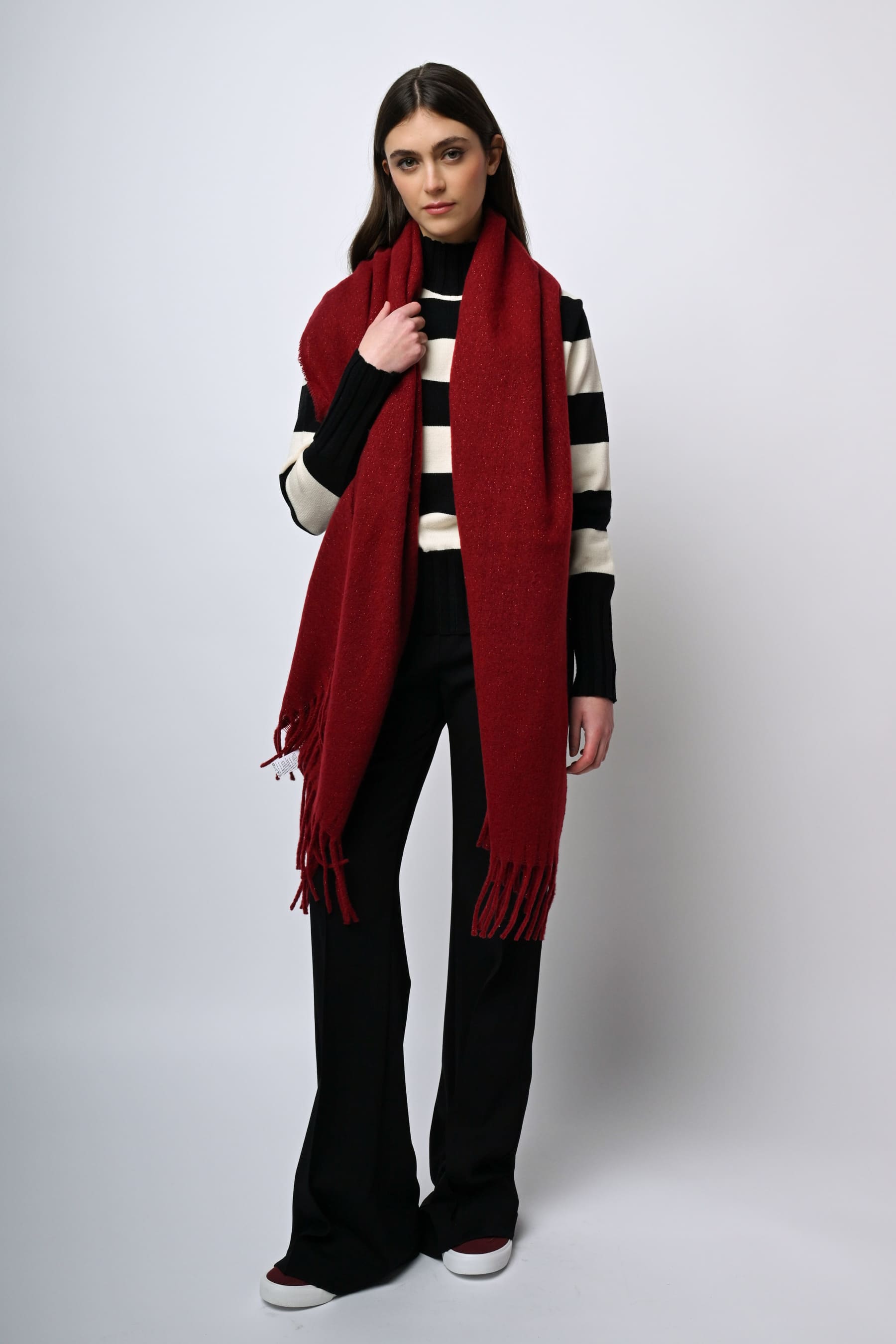 Pantaloni svasati misto viscosa – Nunalie