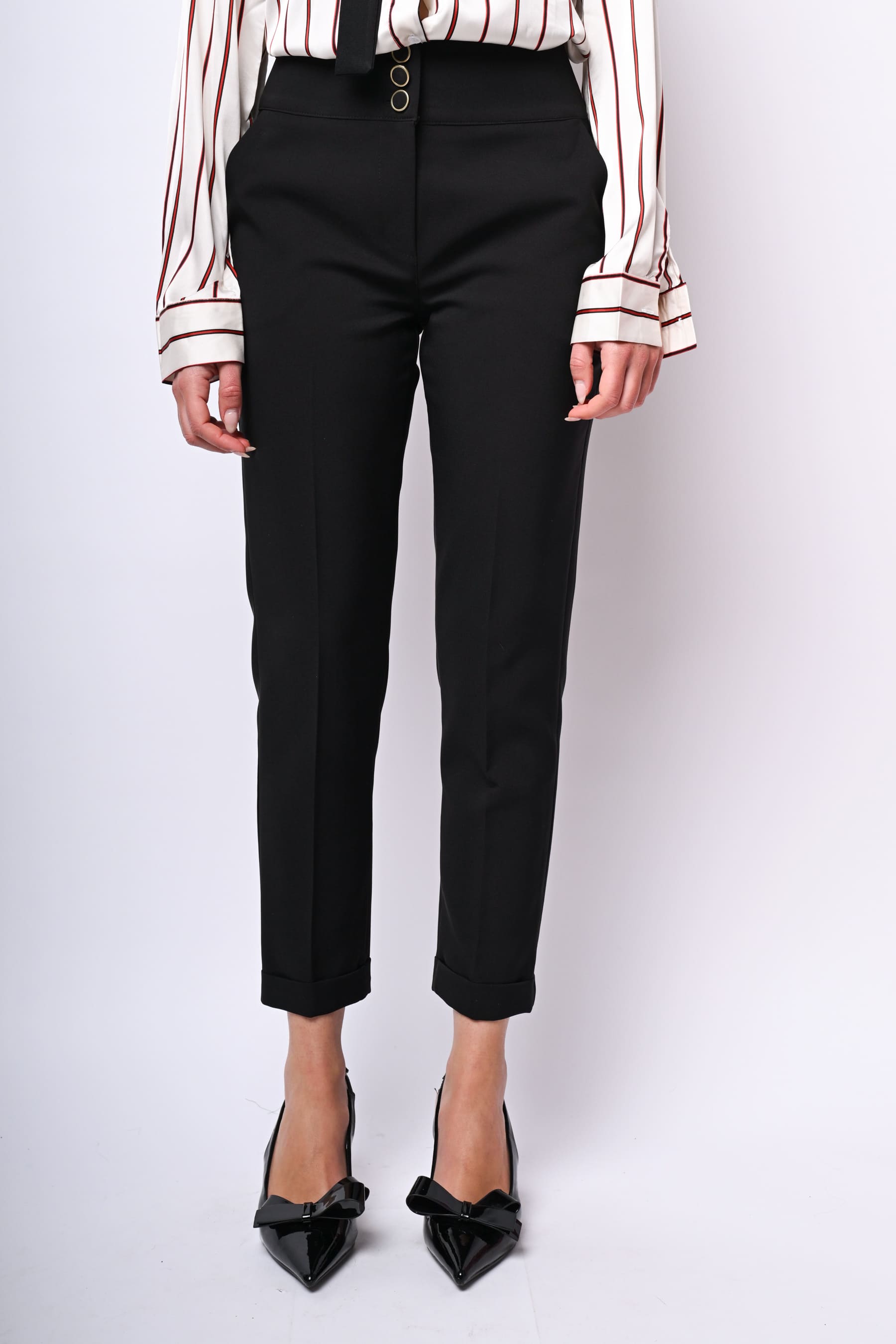 Pantaloni classici con bottoni – Nunalie