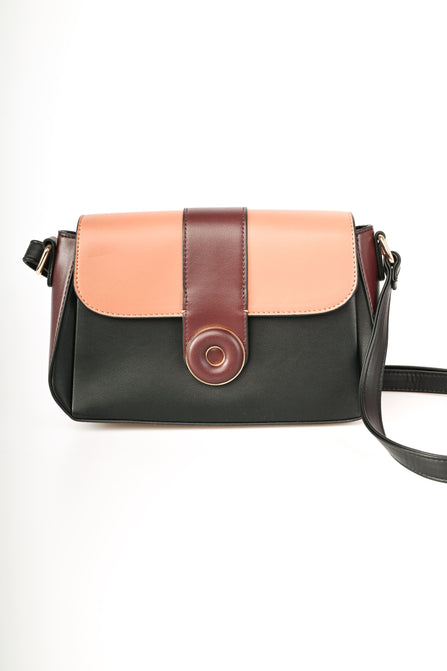 Borsa color-block stile vintage – Nunalie